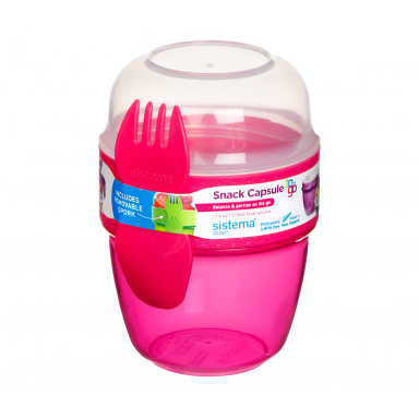 Sistema TO GO Snack Capsule 515ml (4 Colours) | Chef's Complements