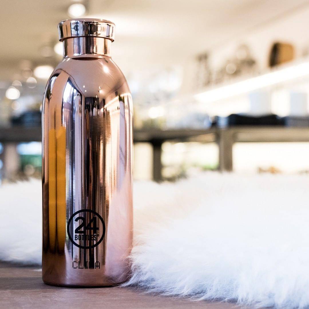 Water bottle rose gold store