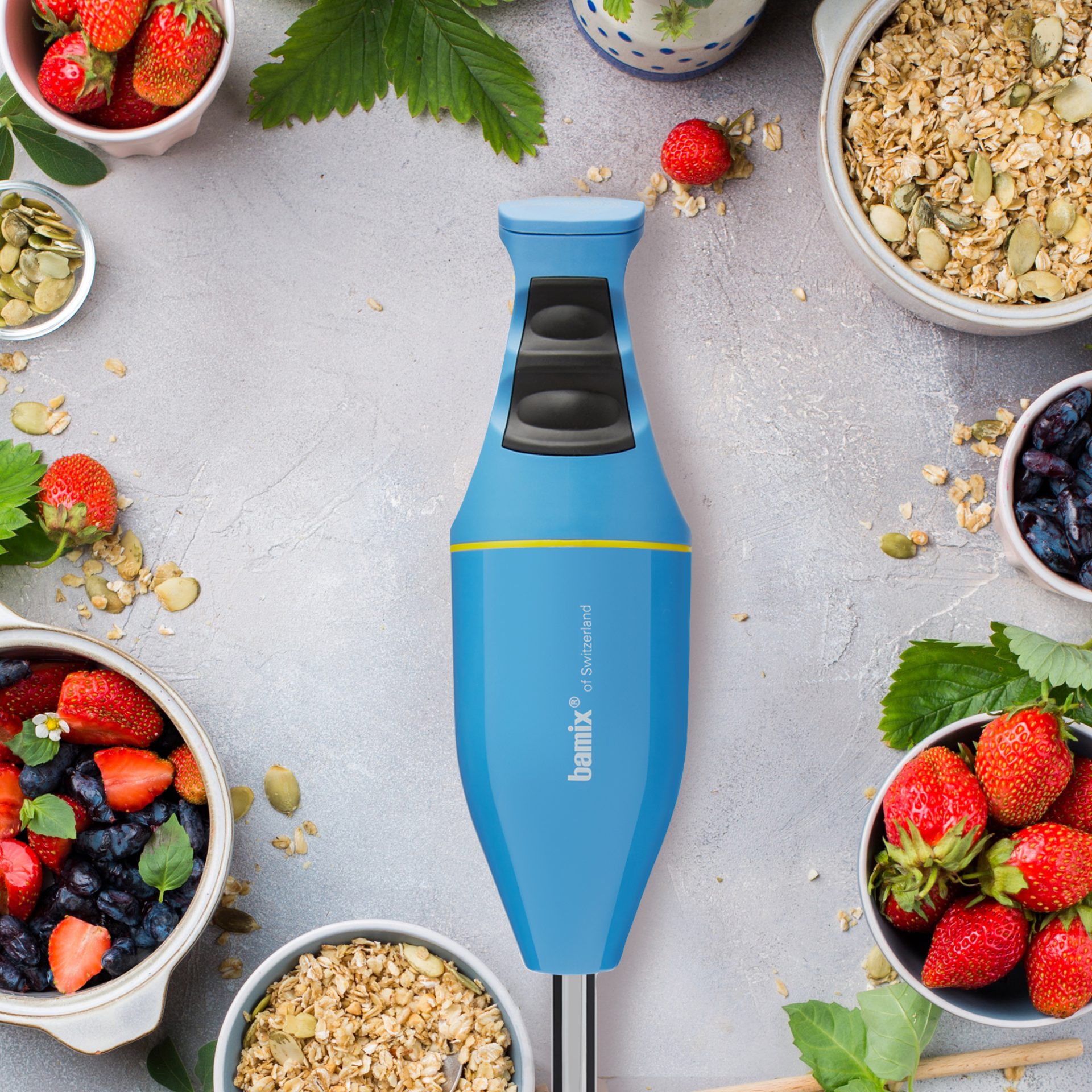 bamix Classic Immersion Blender Magic Wand (6 Colours) - Chef's Complements