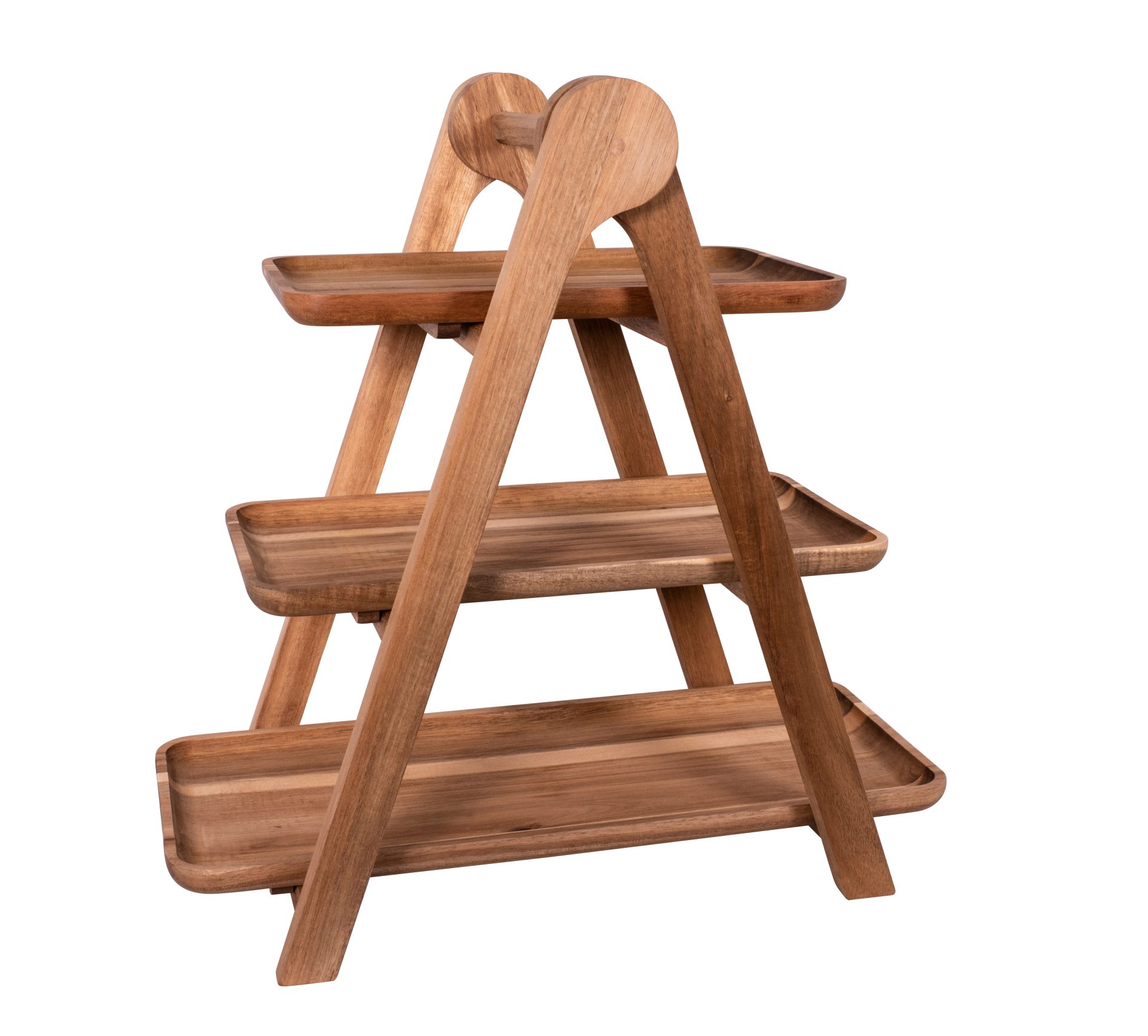 Peer Sorensen Acacia Wood Three Tiered Serving Ladder - Chef's Complements