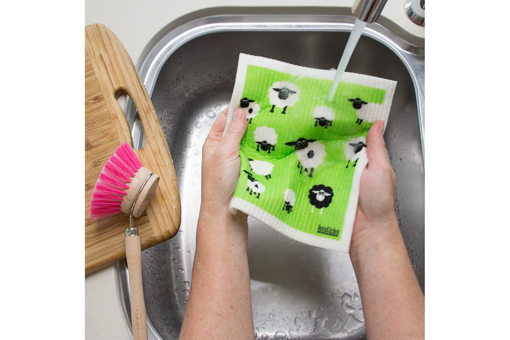 RetroKitchen Cellulose Dish Cloth Sheep | Chef's Complements