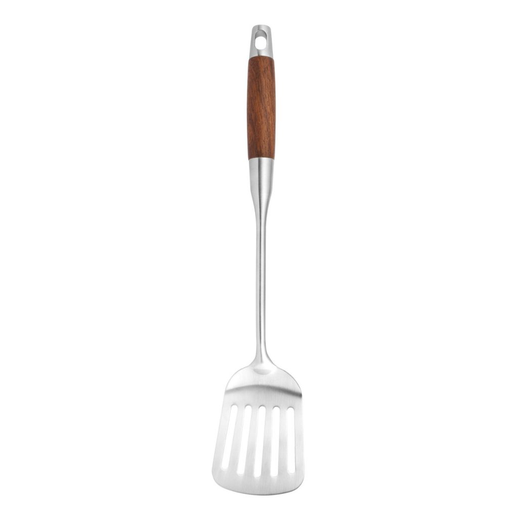 Avanti Oriental Wok Slotted Turner Rosewood Handle | Chef's Complements