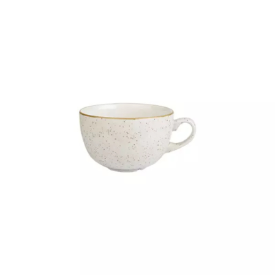 Churchill Stonecast Barley White Cappuccino Saucer 156mm | Chef's ...