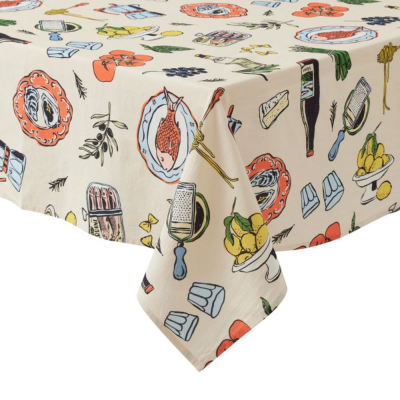 Assemble Deli Cotton Tablecloth | 140x240cm
