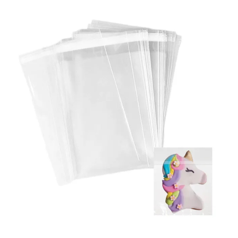 Cellophane Bag Self Sealing Pack of 100 (2 Sizes) | Chef's Complements