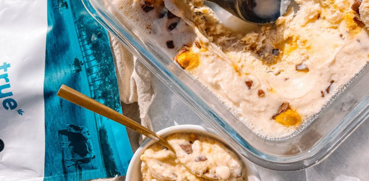 Cinnamon Honeycomb Crunch Protein Ice Cream | Chef's Complements
