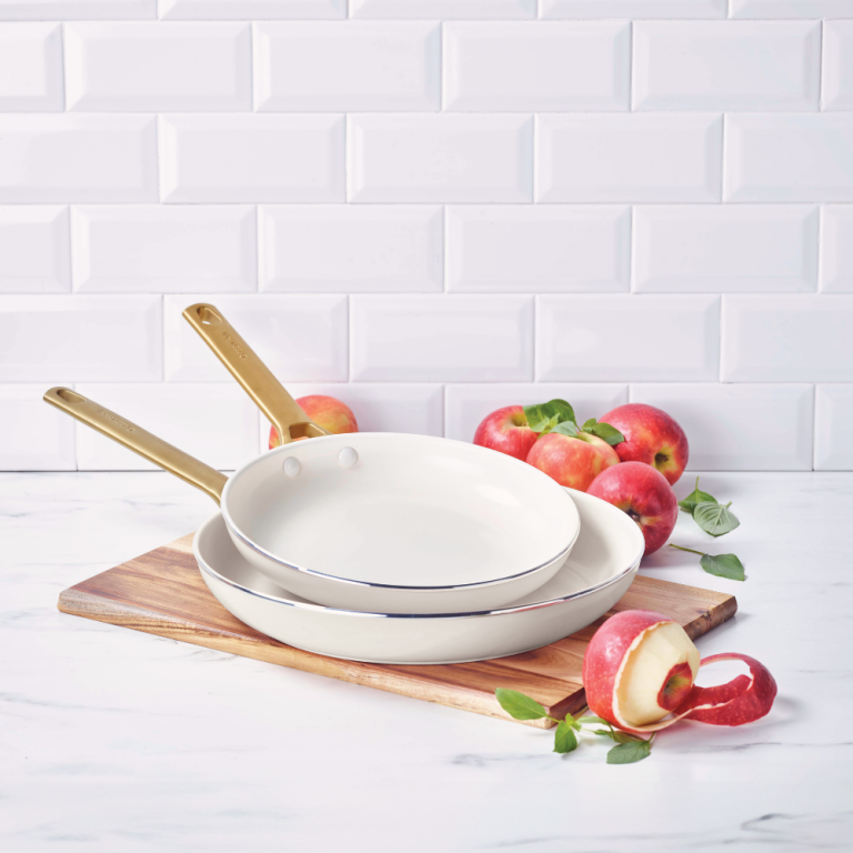 GreenPan Padova Frypan 26/30cm Cream | 2 Piece Set