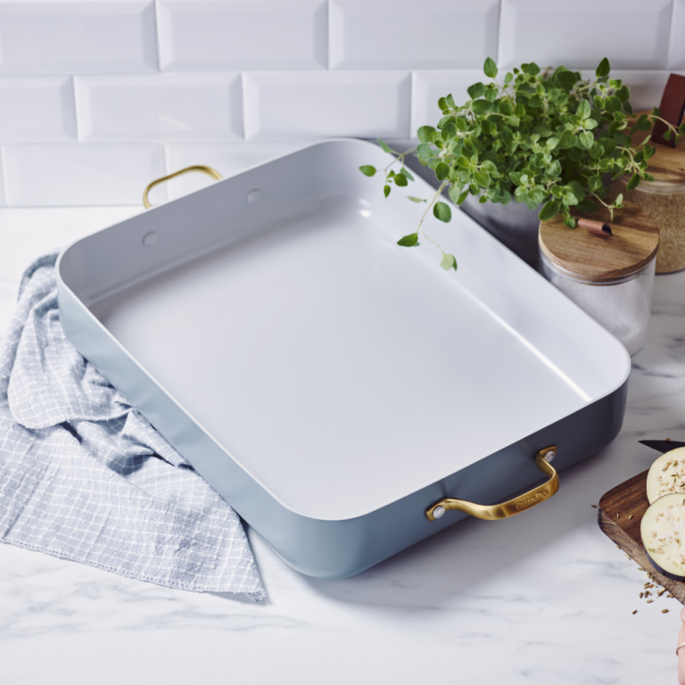GreenPan Padova Roasting Pan | Smokey Blue
