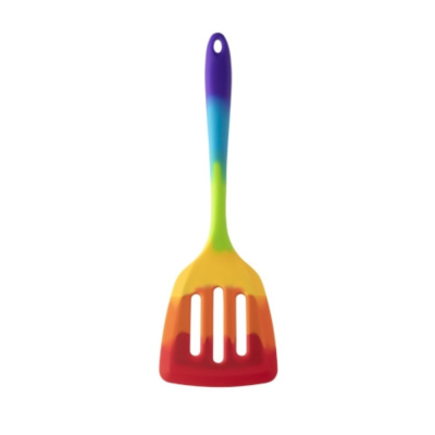 Taylor's Eye Witness Rainbow Silicone Slotted Turner | 28cm