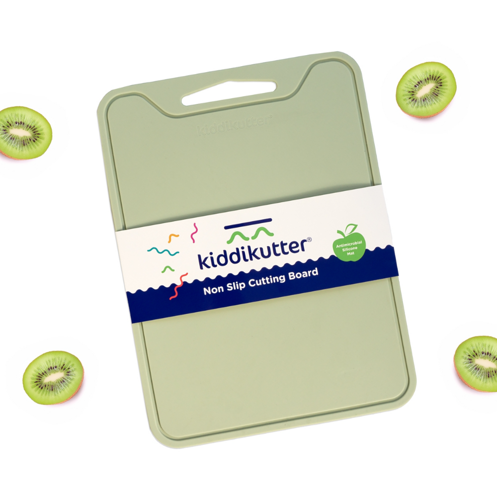 KiddiKutter Silicone Cutting Board | Sage