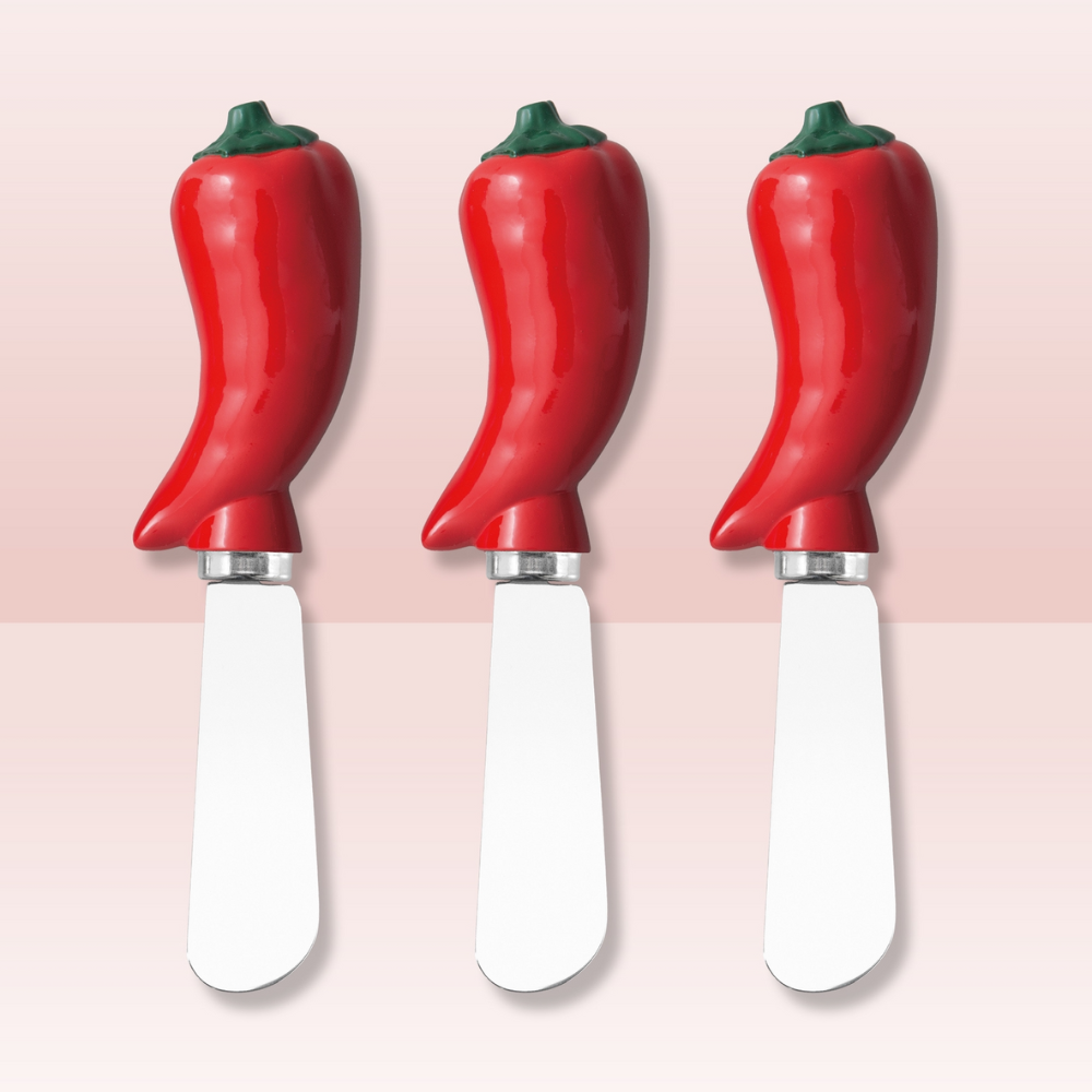Supreme Cheese Spreader Chilli | 12cm