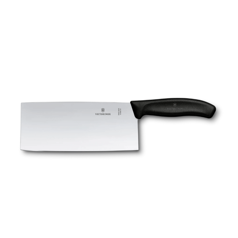 Victorinox Swiss Classic Chinese Style Chefs Knife 18cm | Black